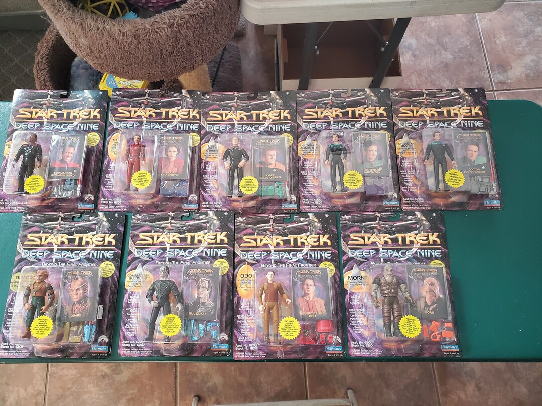 Vintage 1993 Star Trek Deep Space Nine 9 Action Figures Own Exclusive ...