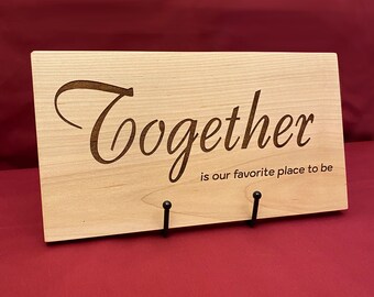 Together Sign, Together Wood Sign, Together Wall Decor, Thanksgiving ...