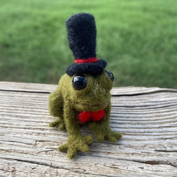 Needle Felt Frog - Etsy