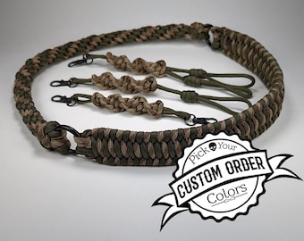 Duck Goose Call Lanyard Braided Leather 4 Leads Made in - Etsy