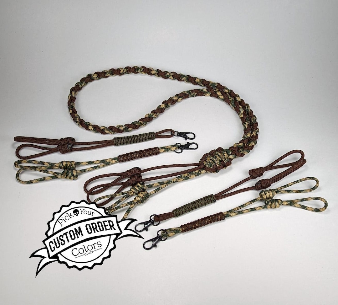 Custom Order 4 Strand Braid Call Lanyard - Etsy