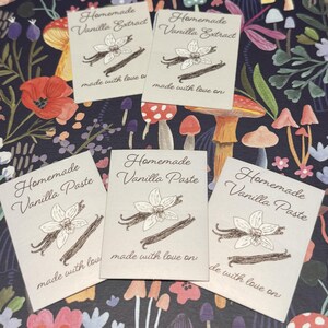 Homemade Vanilla Extract & Paste – Print at Home PDF (digital Product ...