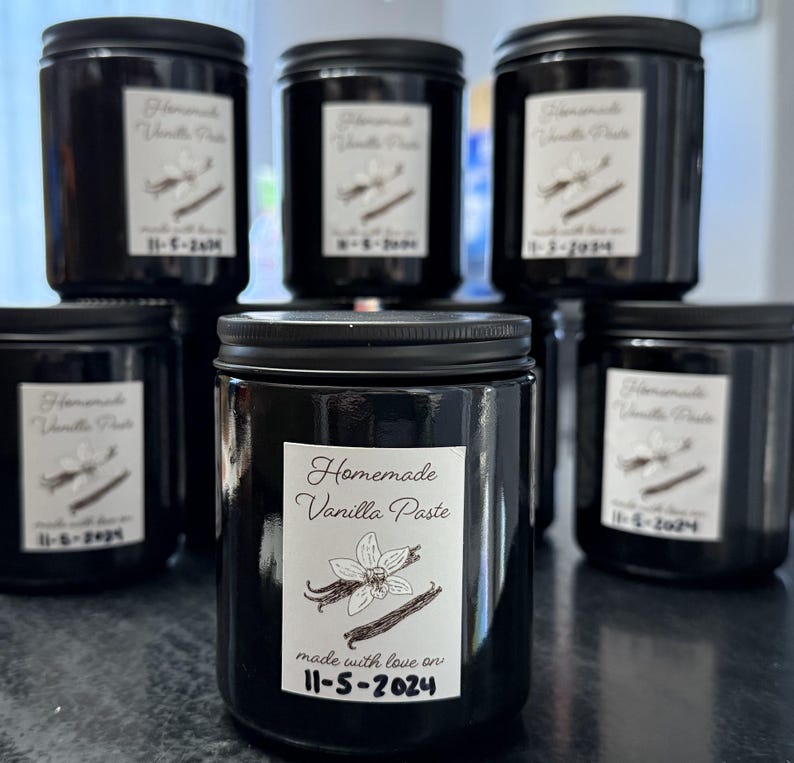 Homemade Vanilla Extract & Paste – Print at Home PDF (digital Product ...