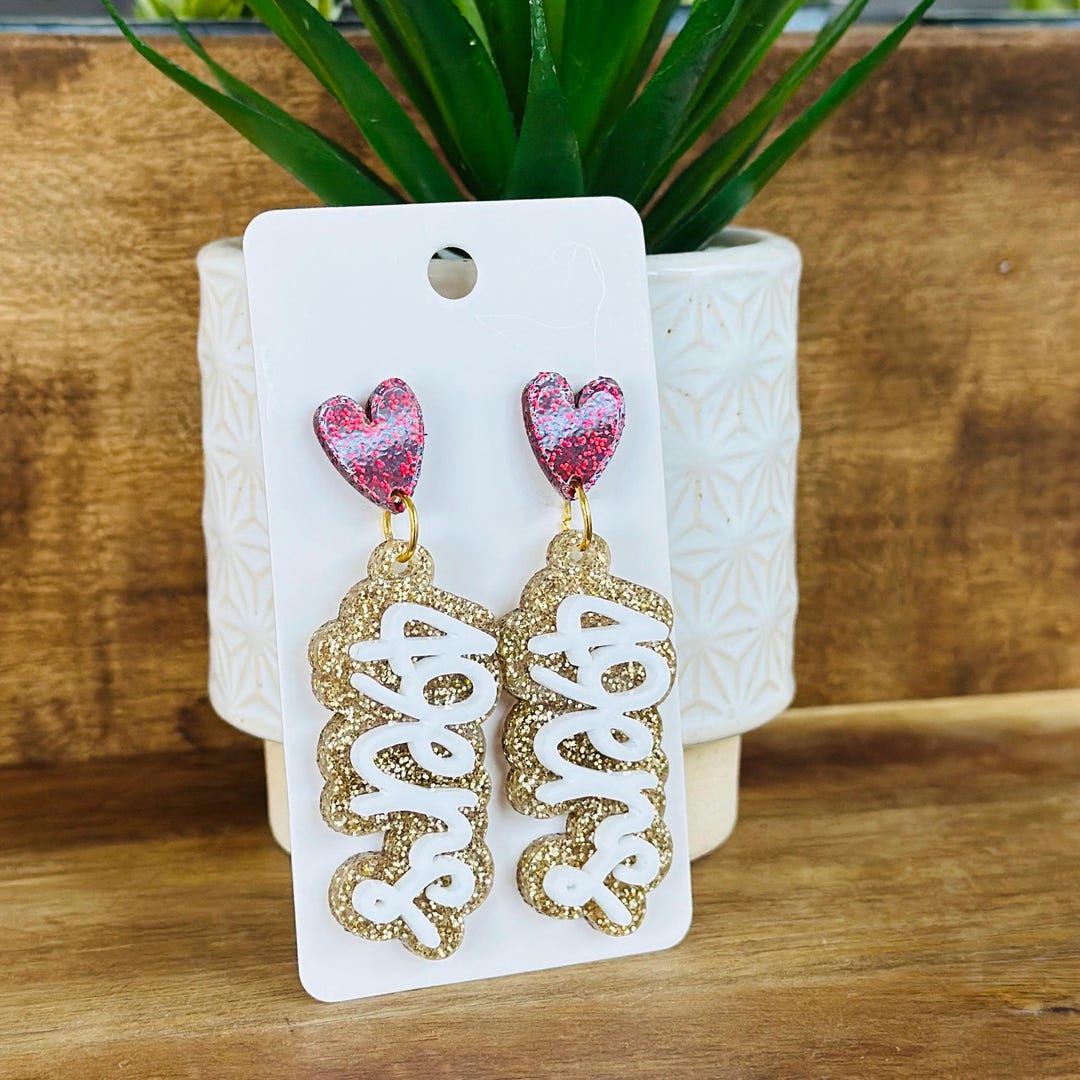 San Francisco Earrings, 49ers Earrings, San Francisco Football Earrings ...