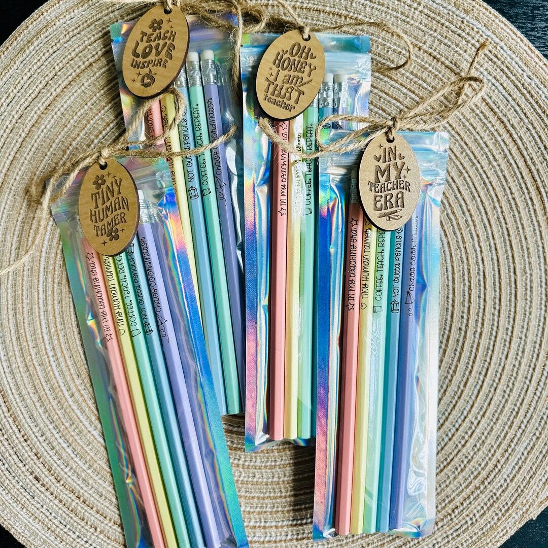 Meet the Teacher, Personalized Teacher Pencil Set, Teacher Appreciation ...
