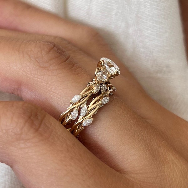 Twig Engagement Ring - Etsy