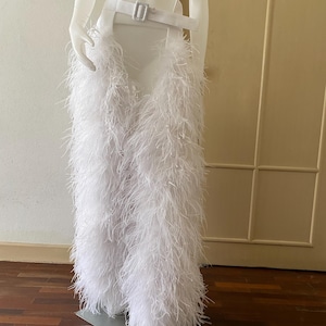 Custom White Chaps for Women,plus Size Chaps Feather Pants,wide Leg ...