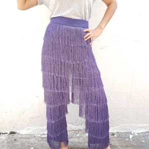 Tassels Pants for Women,custom Pants ,birthday Party Dress,tango Dress ...