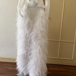 Custom White Chaps for Women,plus Size Chaps Feather Pants,wide Leg ...