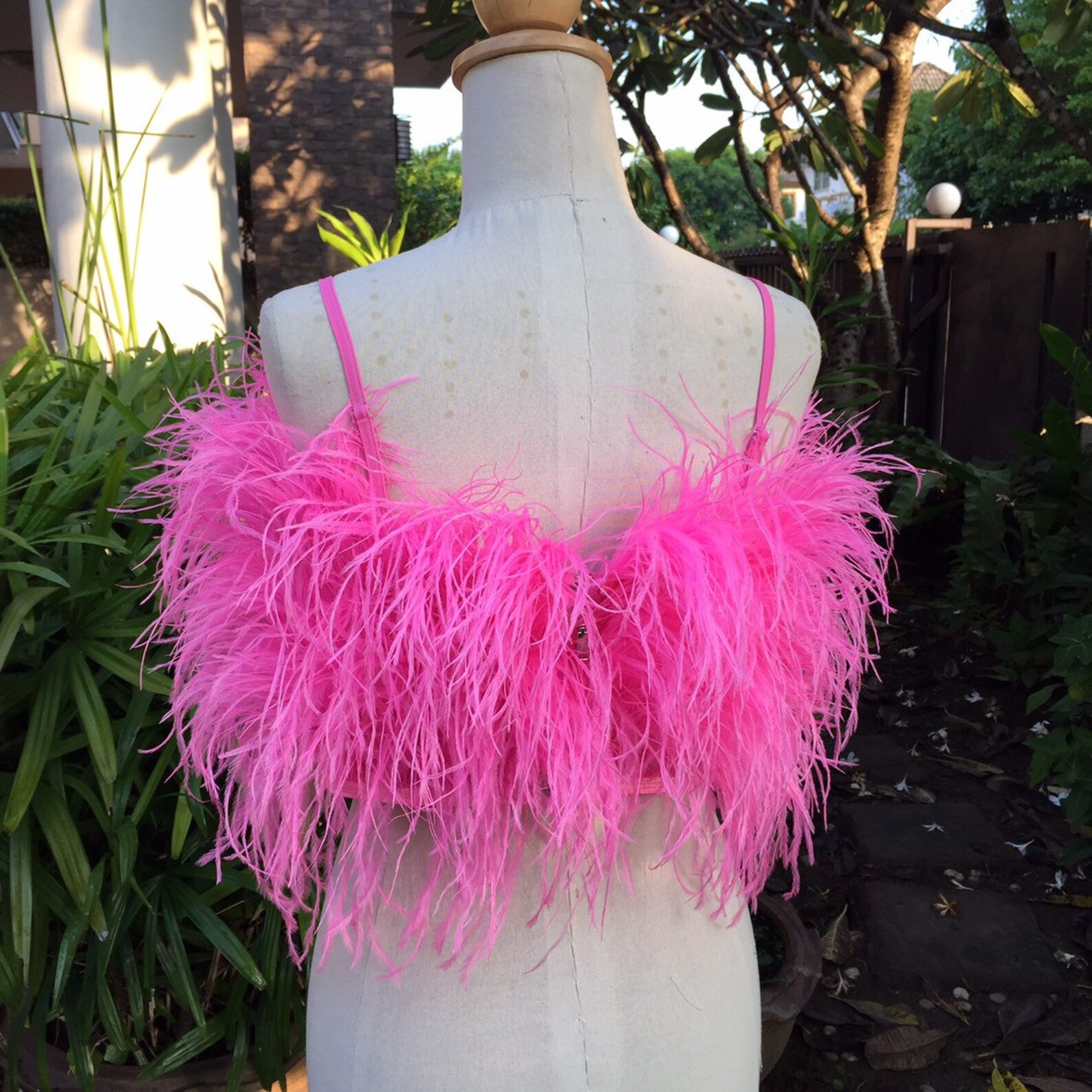 Gina Pink Feathers Cocktail Top for Women,cocktail Party Dress ...