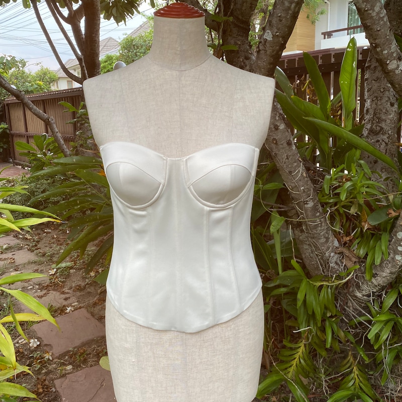 Ribbed Corset Dress - Etsy