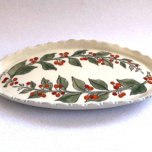 Handmade Spoon Rest, Hand Painted Trinket Dish, Hand Sculpted Jewelry ...