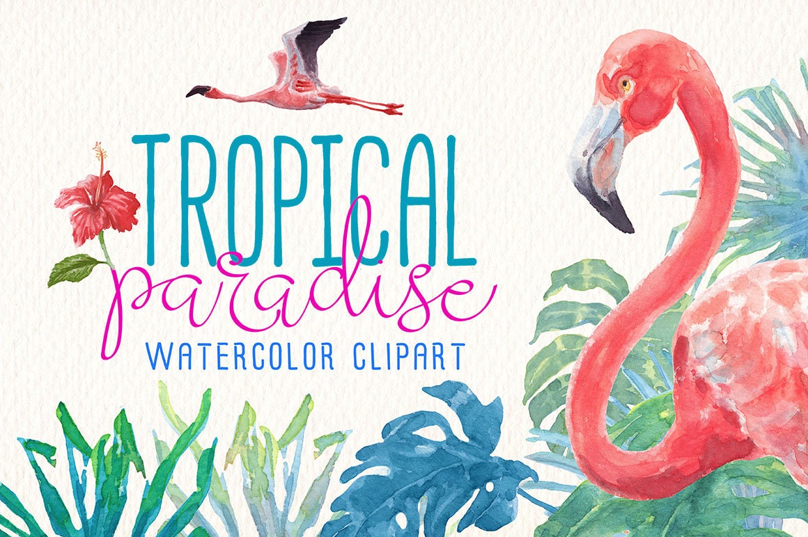 Tropical Paradise Clipart