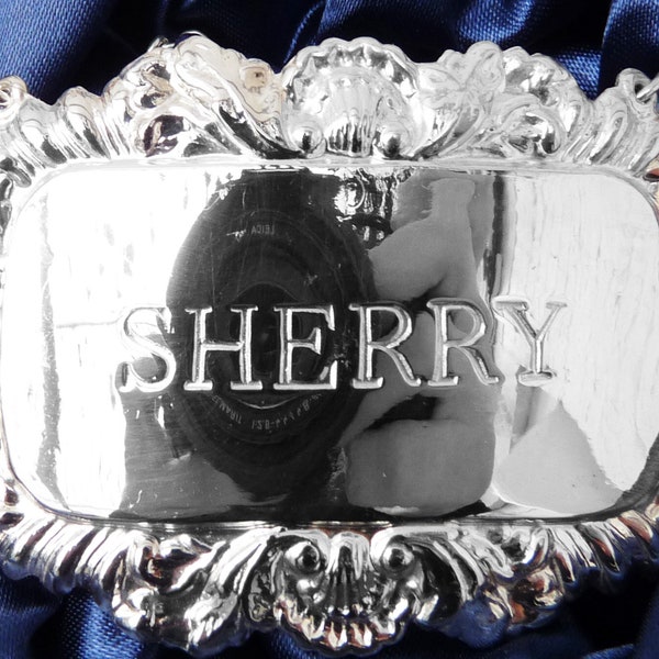 Sherry Decanter Label - Etsy