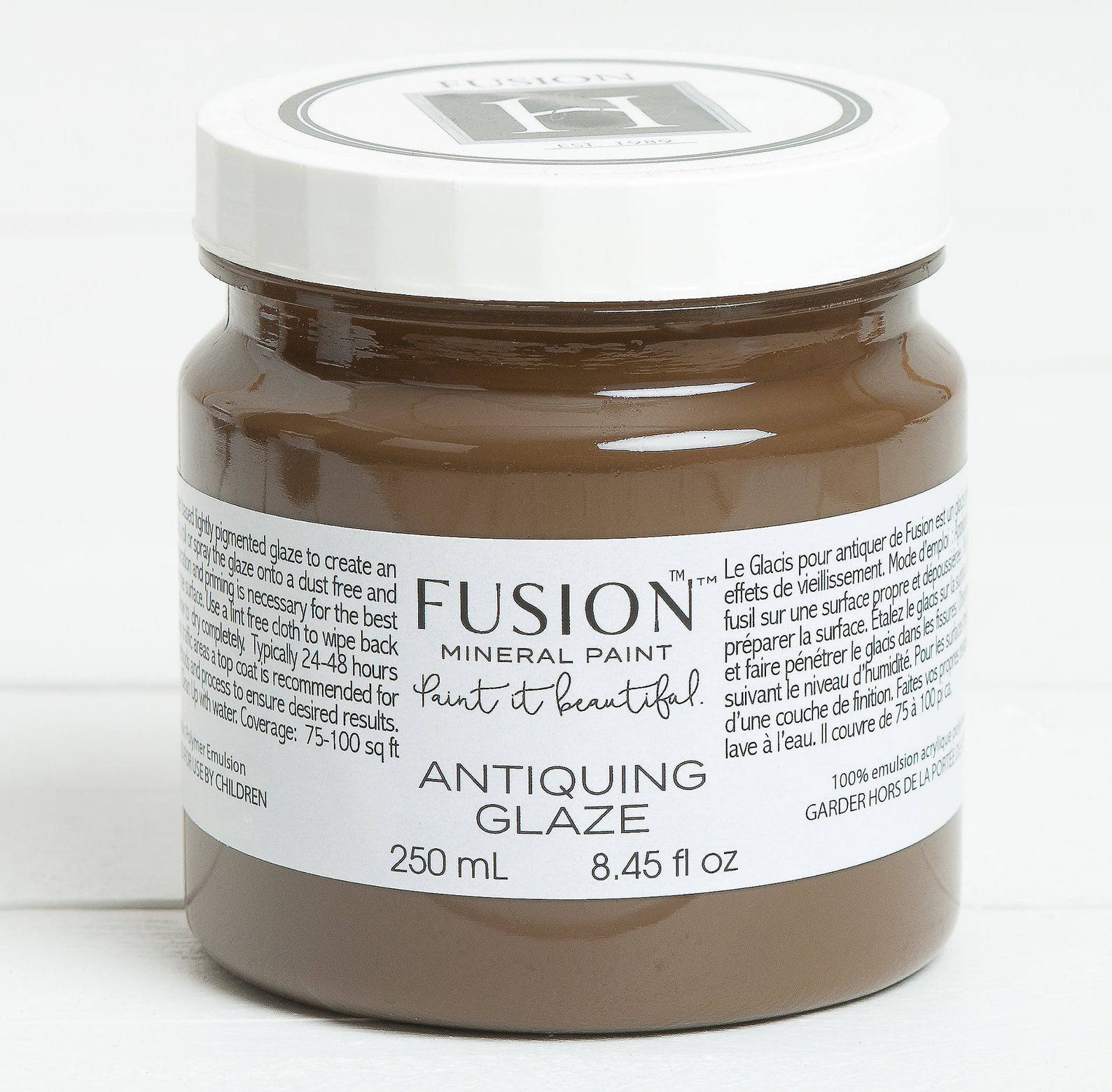 Antiquing Glaze by Fusion Mineral Paint Eco Friendly - Etsy
