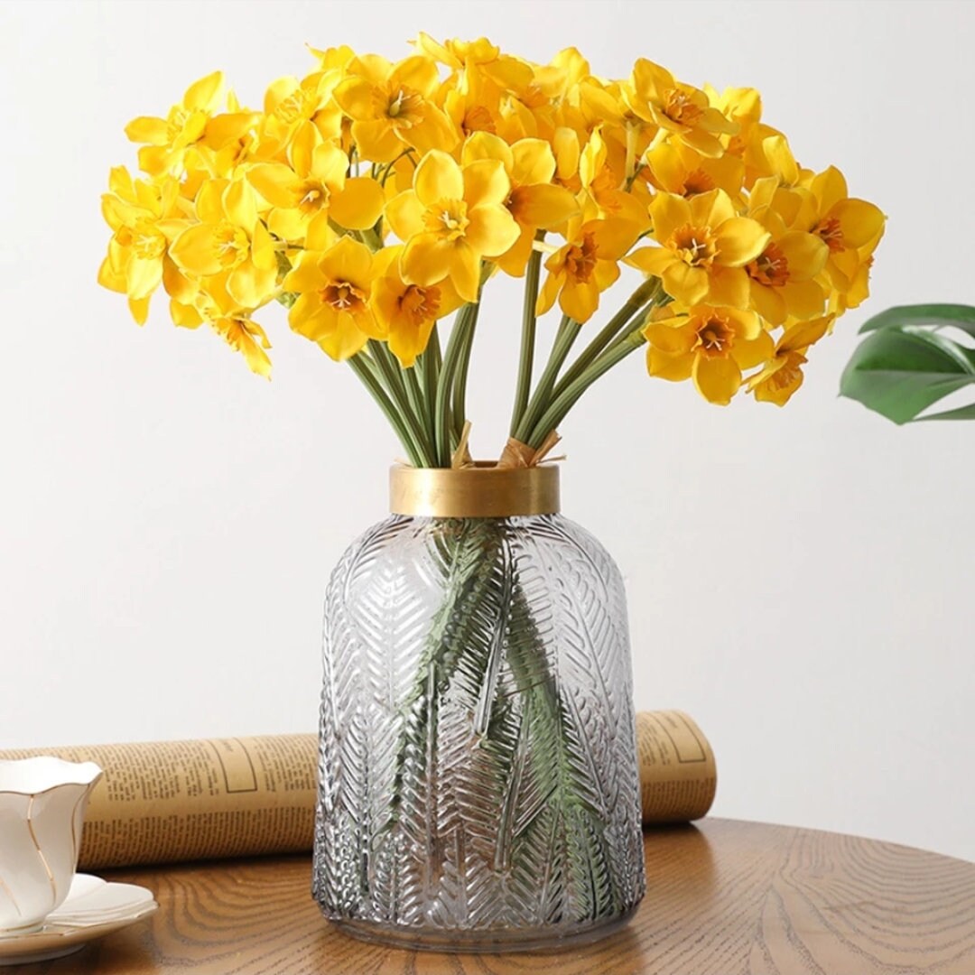 Yellow Daffodil Bunch Bouquet| Flower Posy | Decoration | Home Decor ...