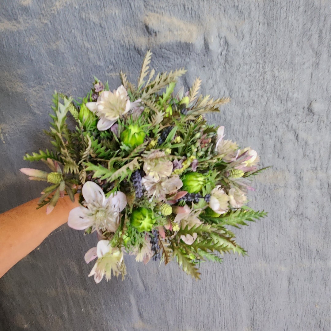 Country Lavender Toned Bunch / Bouquet| Wedding | Flower Posy ...