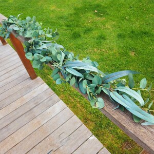 150cm Australian Bush Christmas Garland Eucalyptus Gum Leaf & Mixed ...