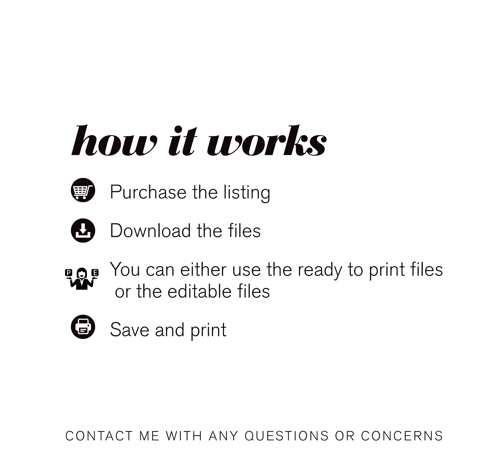 Editable Printable Chore Chart and Weekly Chart With a Free Gift - Etsy