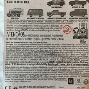 Matchbox Austin Mini Van Baby Ruth-1/64 Diecast Car - Etsy