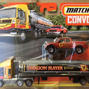 Matchbox Convoys MBX Cabover Tanker and Badlander Dragon Slayer-1/64 ...
