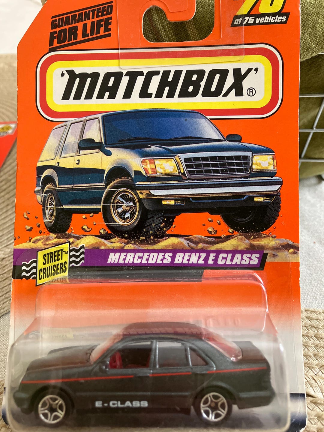 Matchbox Mercedes Benz E Class -diecast Car 1/64 Scale - Etsy