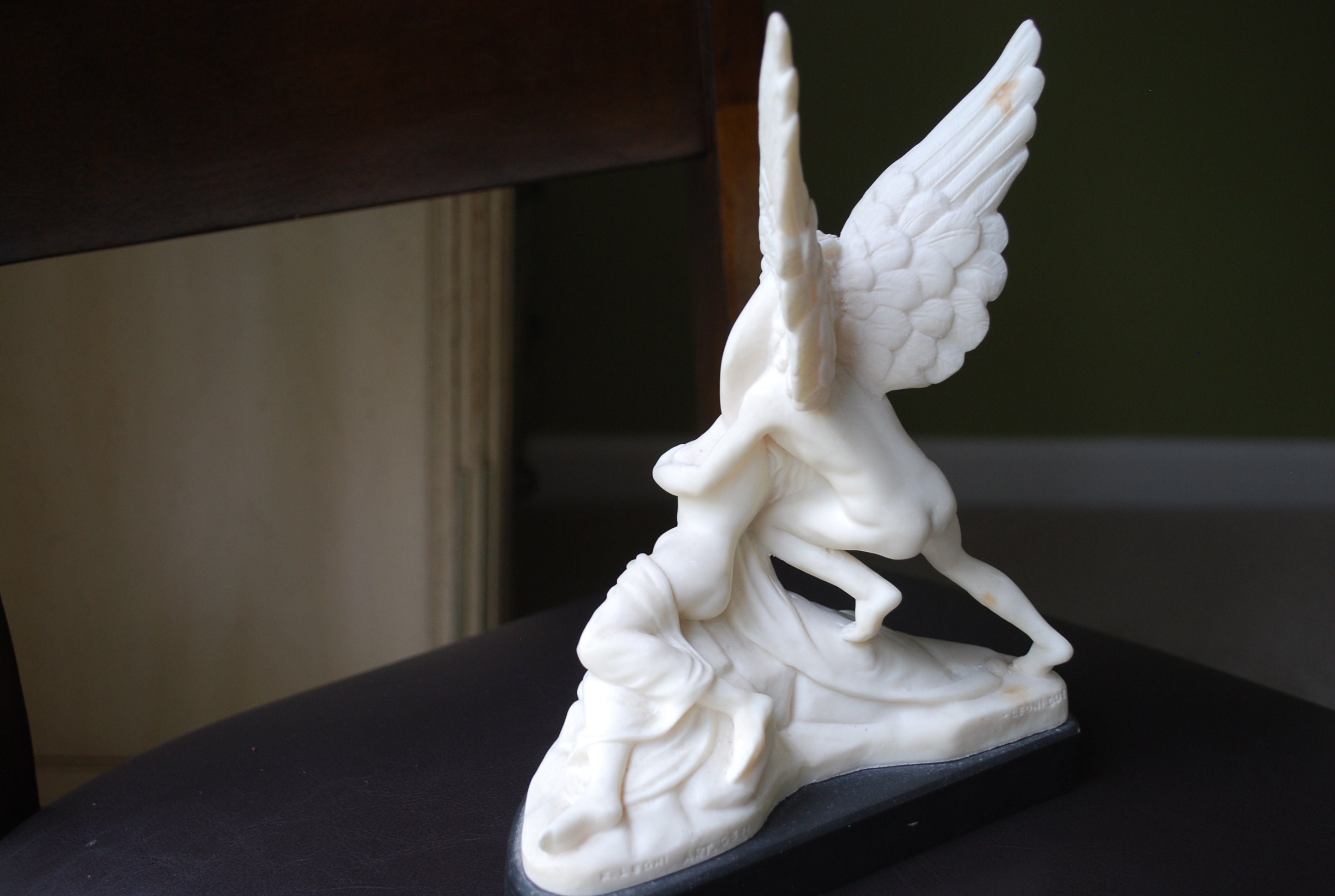 Marble Figure-sculpture''amore E Psiche''on | Etsy