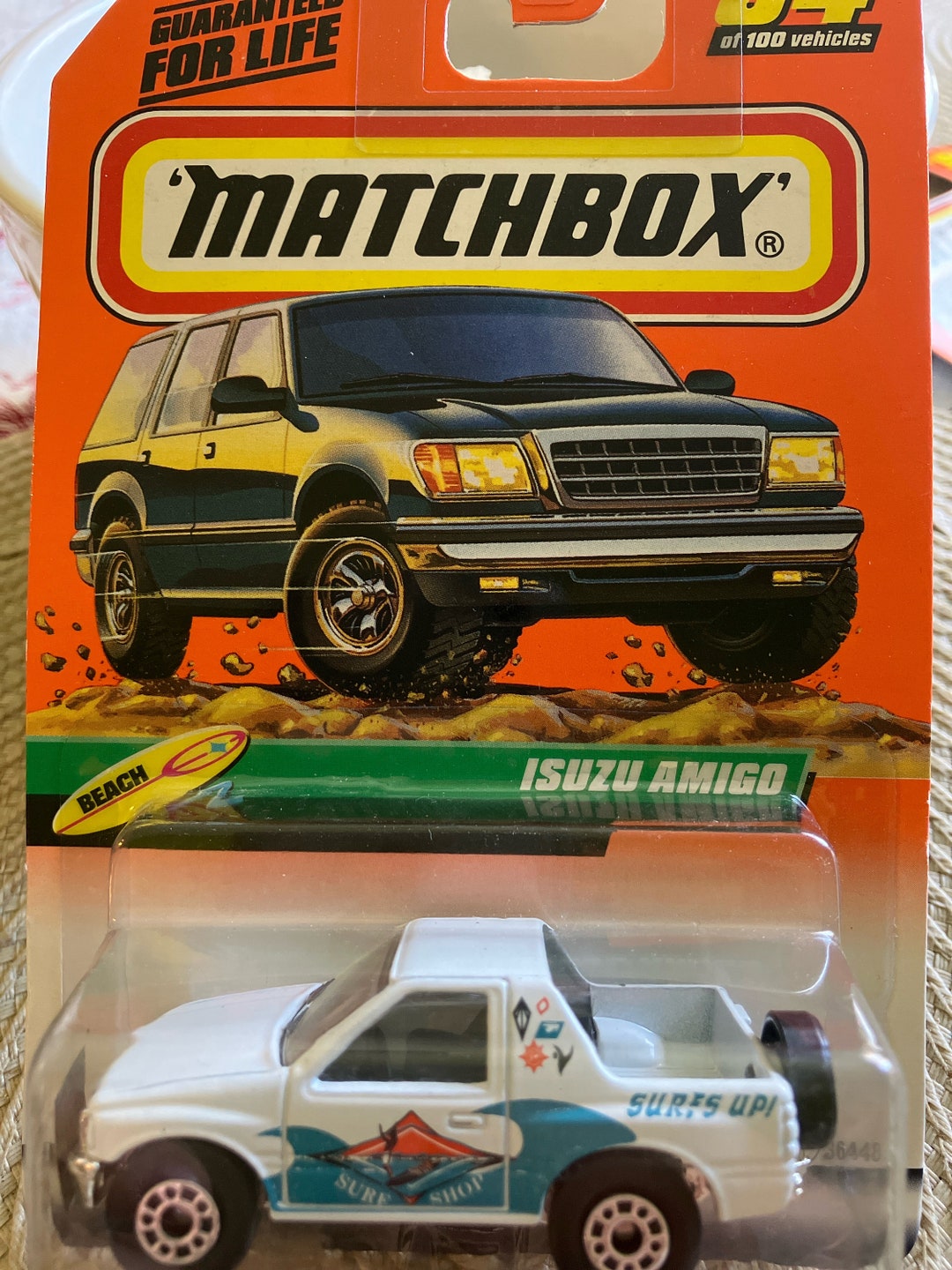 Matchbox Isuzu Amigo-diecast Car 1:64 Scale - Etsy