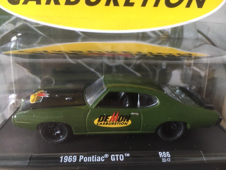 M2 Machines 1969 Pontiac GTO Demon-limited Edition 1/64 - Etsy