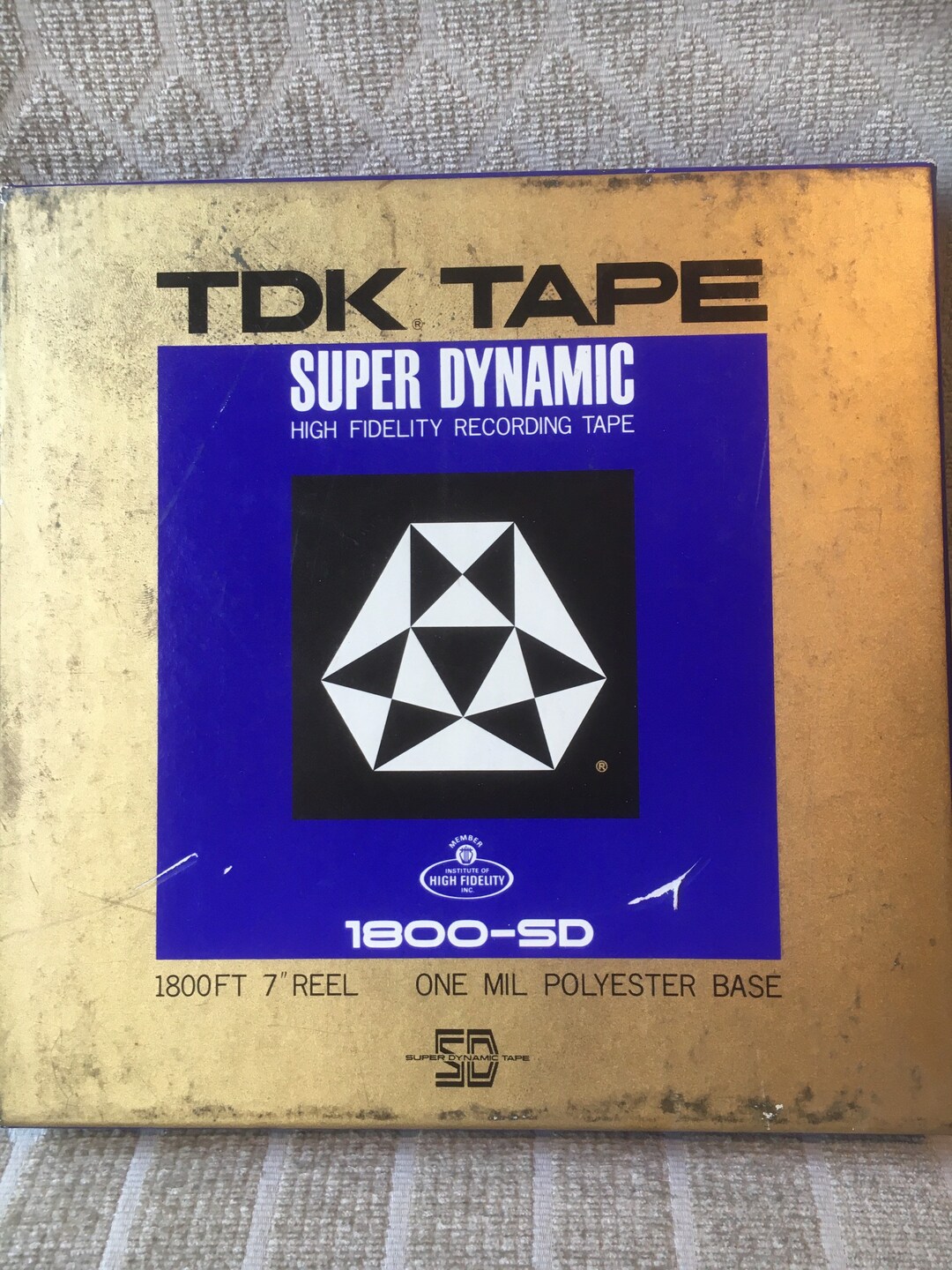 Reel to Reel Tape Tdk,led Zeppelin Ii…santana Abraxas…black Sabbath ...
