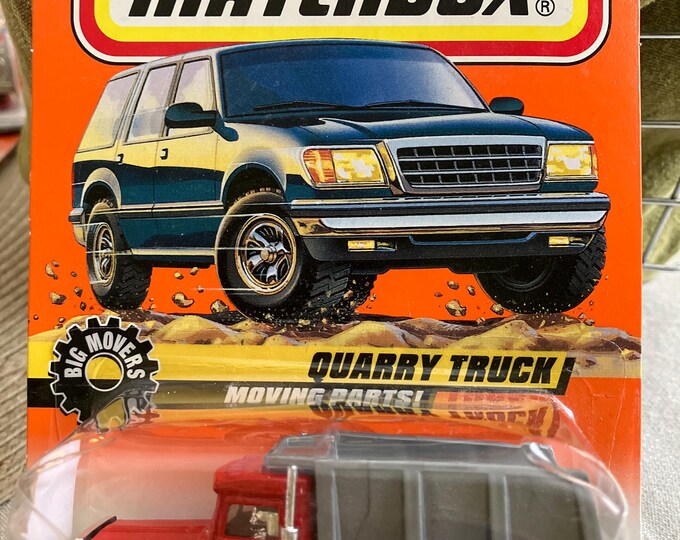 Matchbox Quarry Truck -diecast Car 1/64 Scale - Etsy