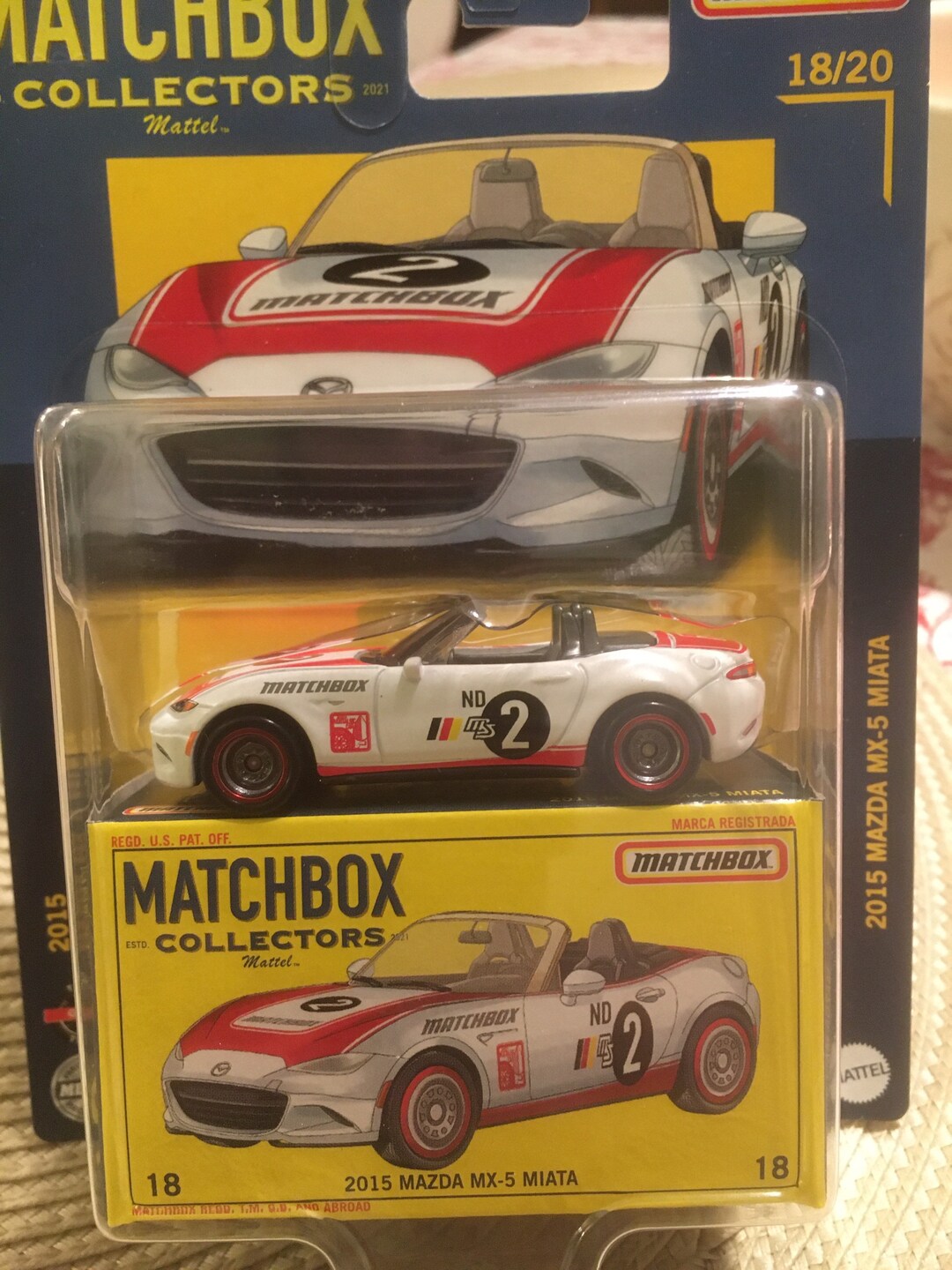 Matchbox Collectors 2015 Mazda MX-5 Miata-1/64 Diecast Car - Etsy