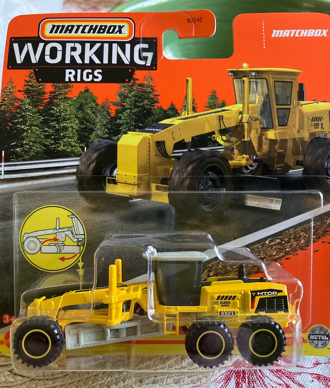 Matchbox Working Rigs -MBX Road Grader 1/64 Diecast Truck - Etsy