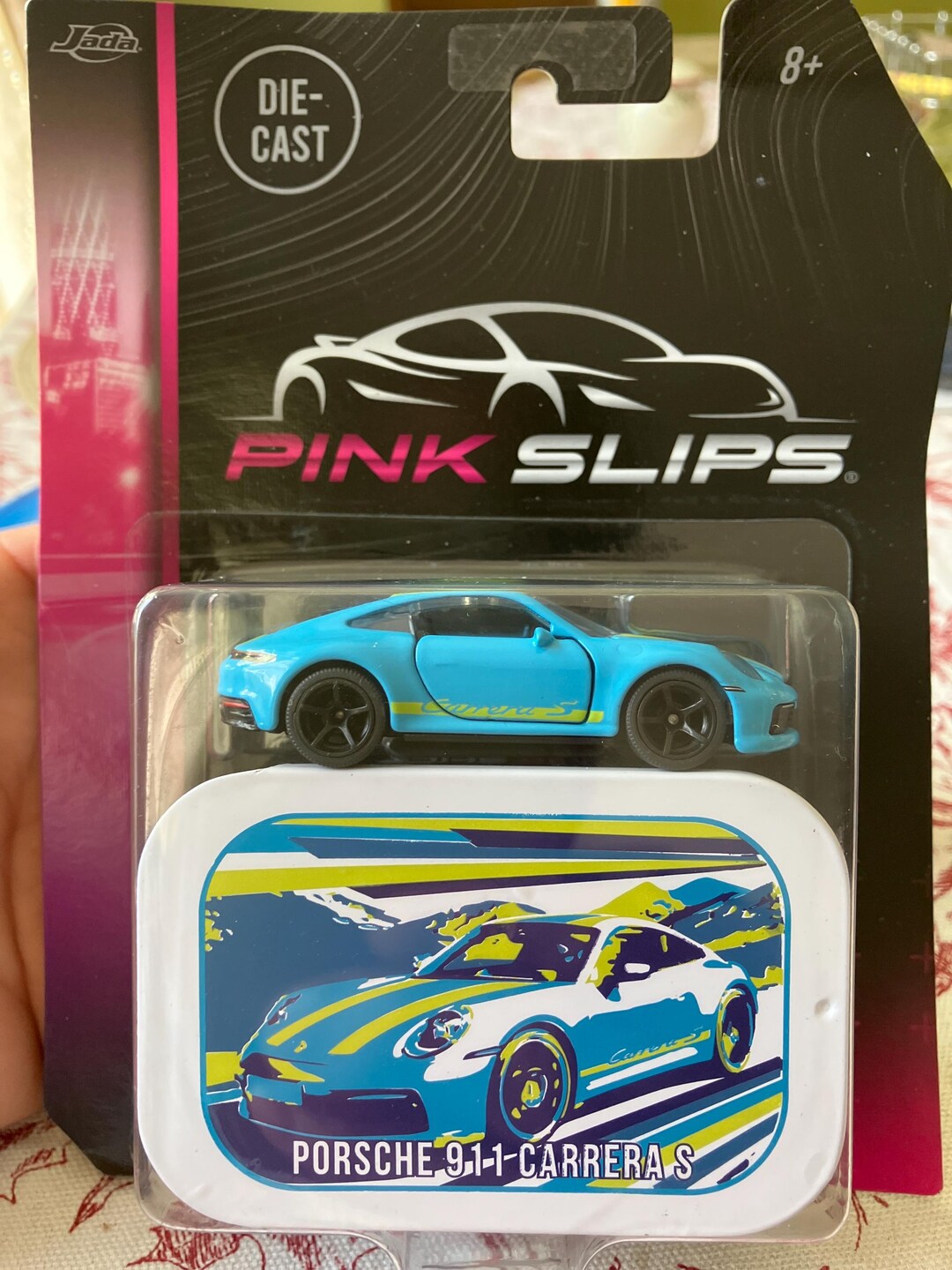 Jada Porsche 911 Carrera S-1/64 Diecast Car Pink Slip - Etsy