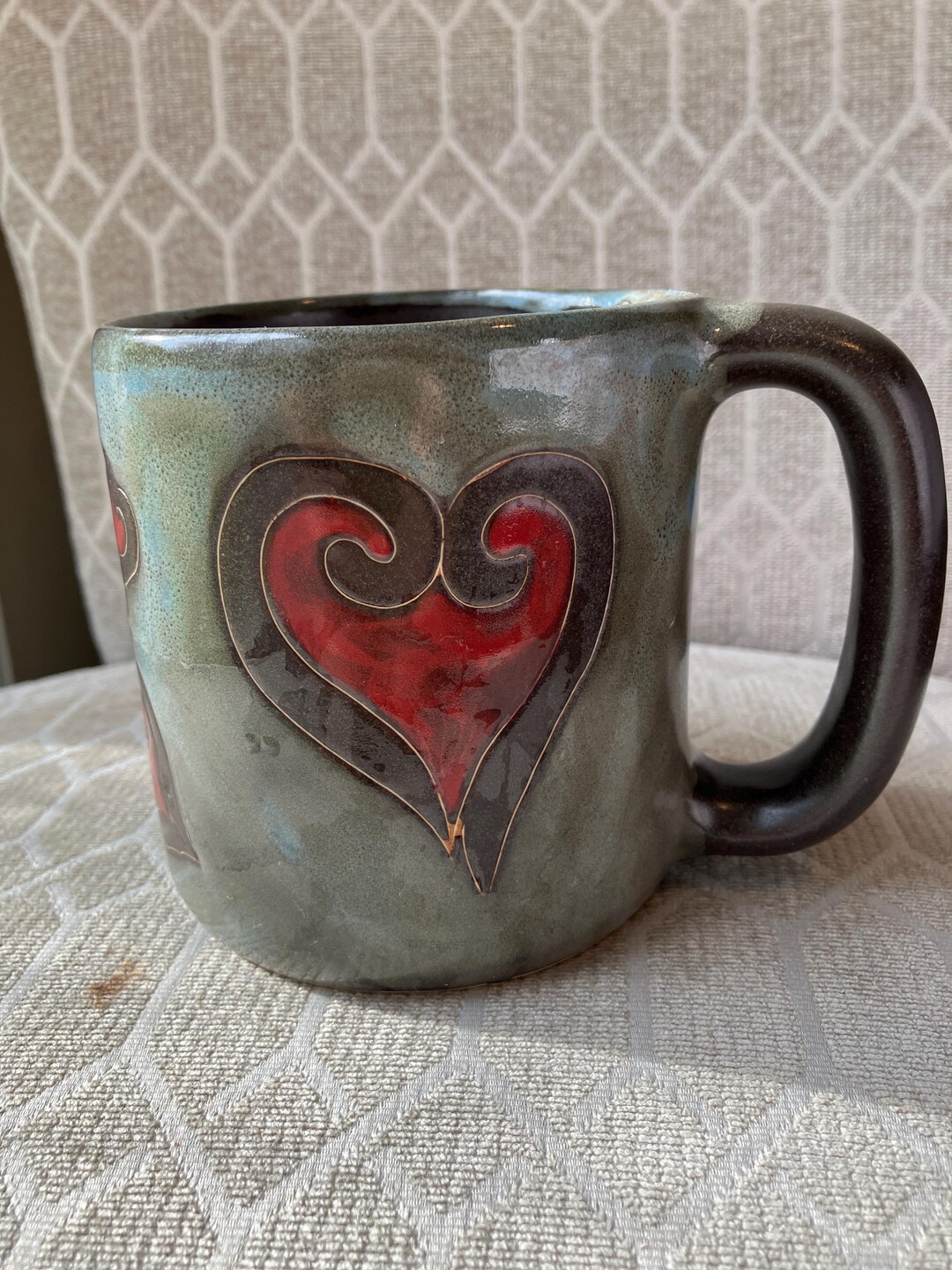 Mara Stoneware Mexico Hand Made Coffee Mug - Etsy