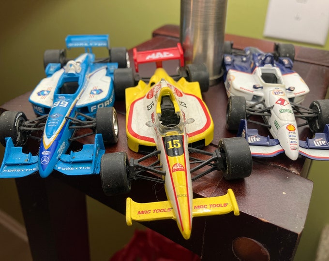 Indy 500 Racing Cars 1/64 Diecast-set of 3 Rare Cars - Etsy