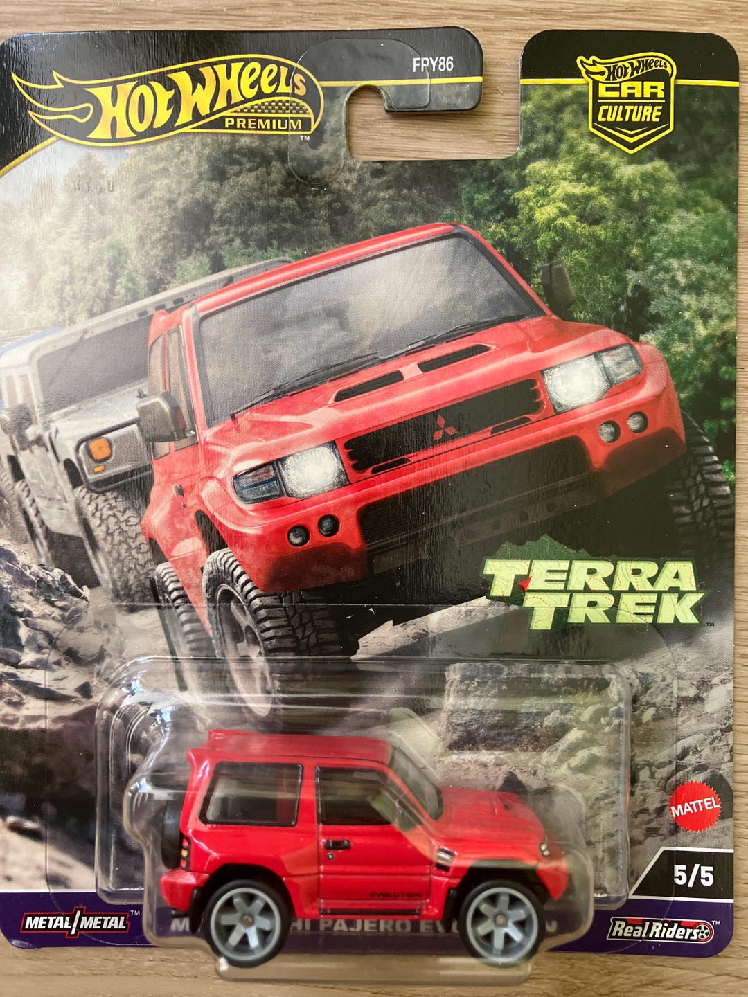 Hot Wheels Premium Mitsubishi Pajero Evolution -diecast Metal 1/64 Car ...