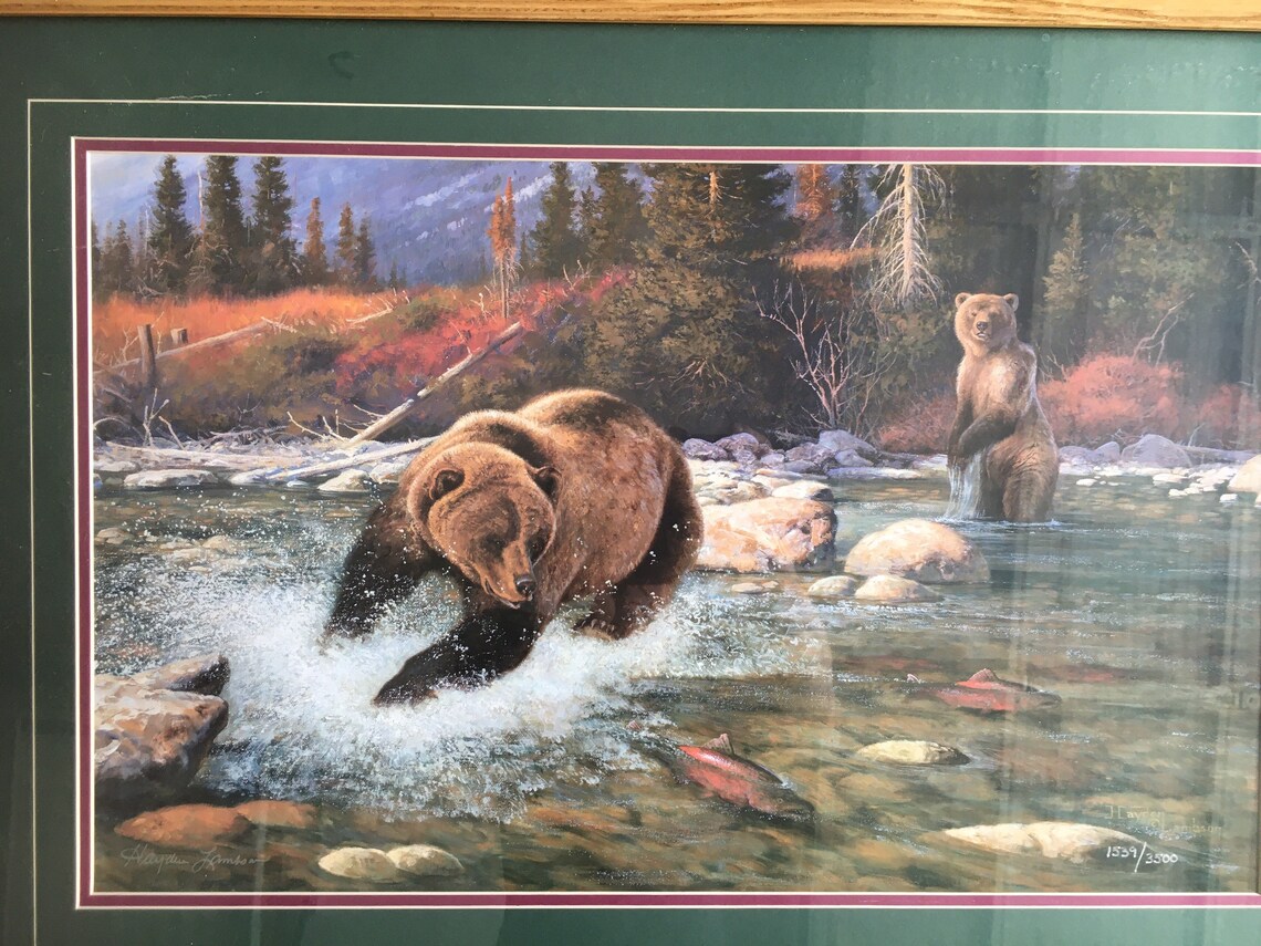 Hayden Lambson End of the Run limited edition print signed | Etsy