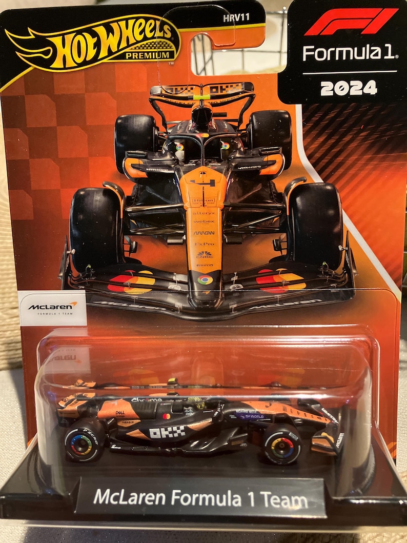 Hot Wheels Premium Mclaren Formula 1 Team-diecast Metal 1/64 Car Real ...