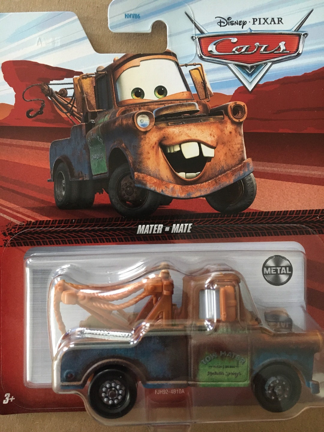 Disney Pixar Cars Mater Mate-1/64 Metal Diecast - Etsy