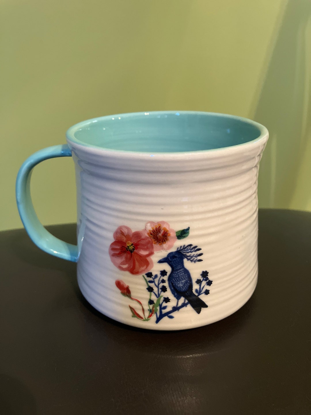 Nathalie Lete Design coffee Mug by Anthropologie Ceramic - Etsy