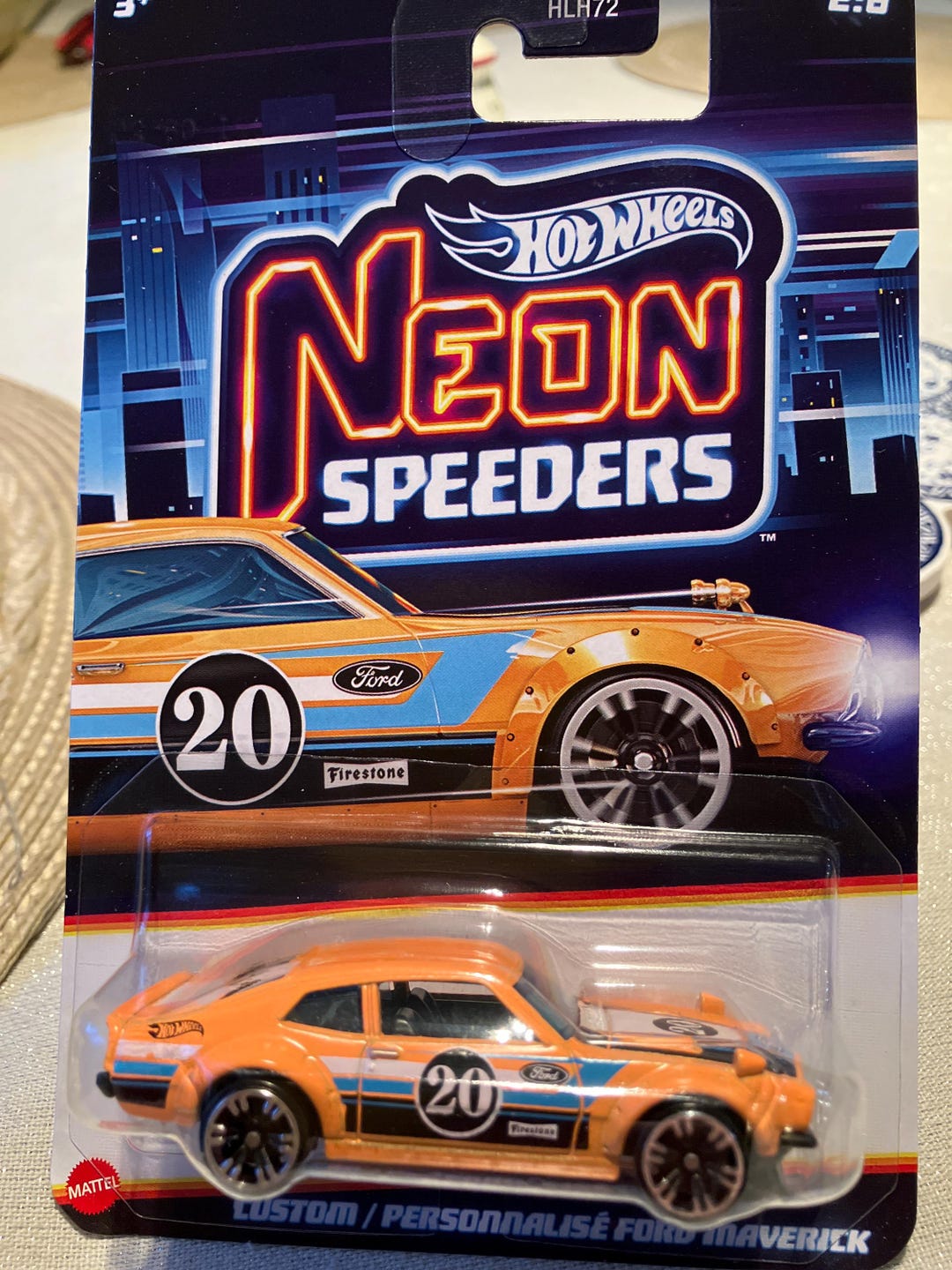 Hotwheels NEON Custom Ford Maverick -1/64 Diecast Car - Etsy