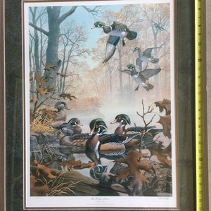 Harold Roe Ducks Unlimited Limited Edition Art Print Signed - Etsy
