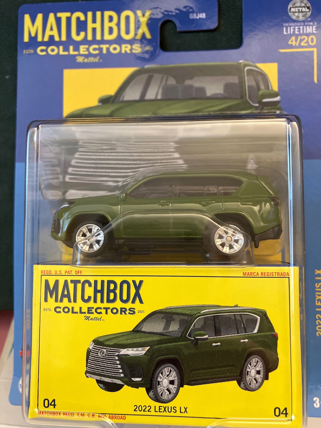 Matchbox Collectors 2022 Lexus LX-1/64 Diecast Car - Etsy