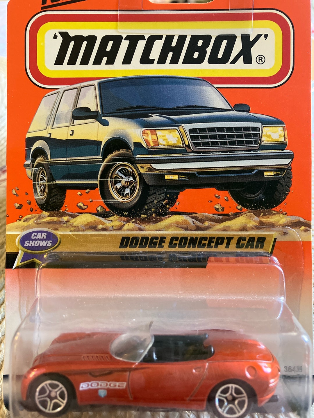 Matchbox Dodge Concept Car -diecast Car 1:64 Scale - Etsy