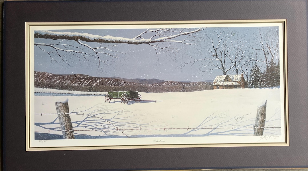 Allen Montague Limited Edition Artwork Print Signed by the Artist - Etsy