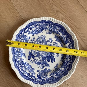 Spode Blue Room Hand Painted Porcelain Plate10” Inch Made in England ...