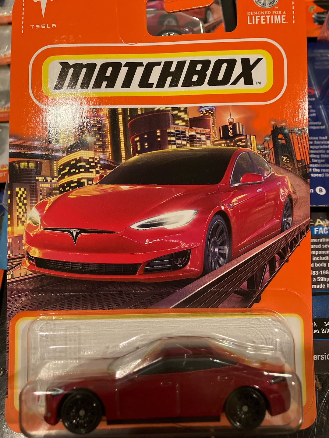 Matchbox Tesla Model S-1/64 Diecast Car - Etsy