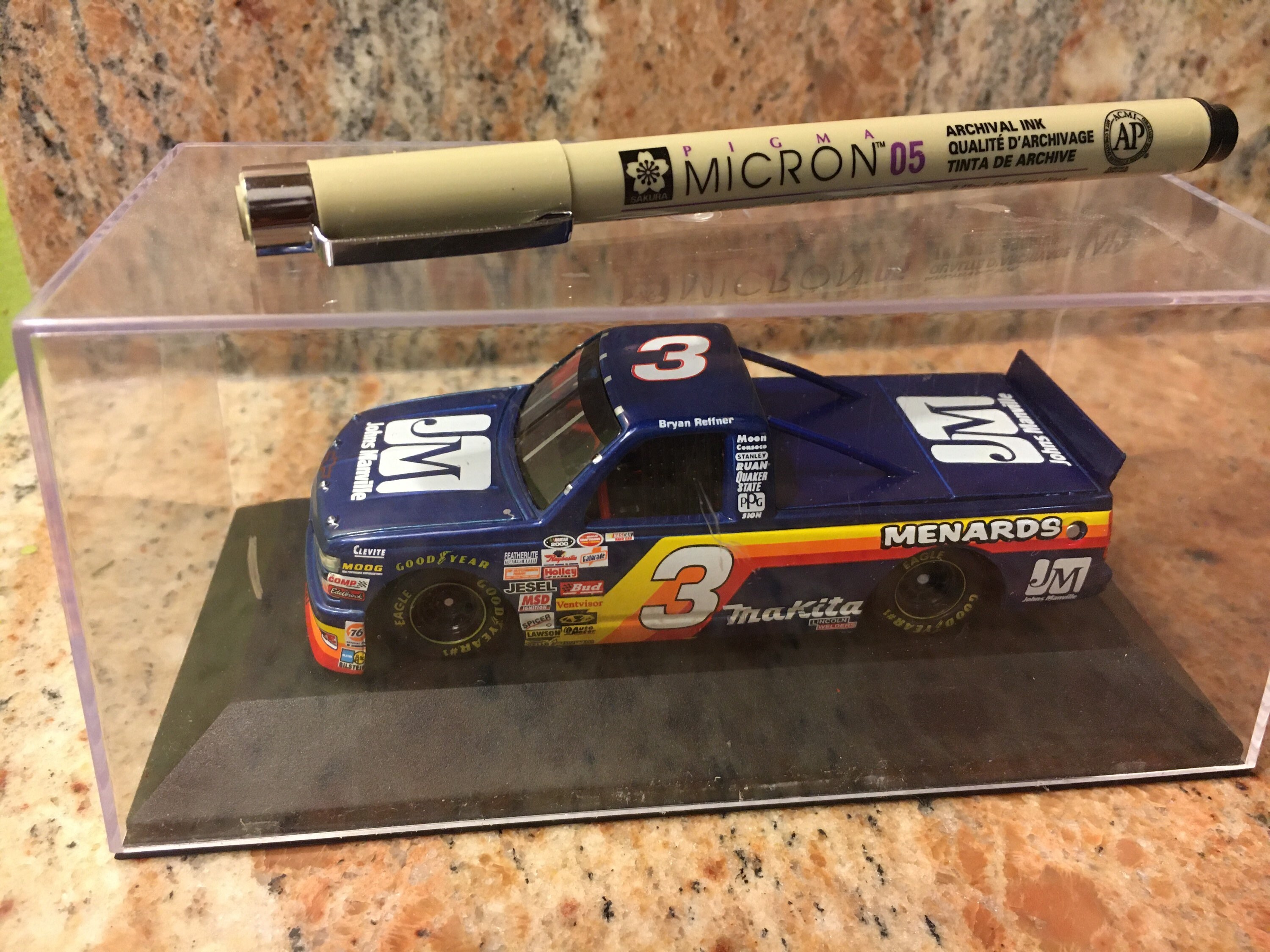 Bryan Reffner-chevy Silverado JM Menards 3 Diecast Truck - Etsy