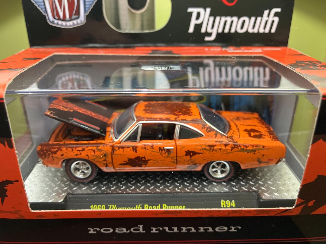 M2 Machines 1969 Plymouth Road Runner -diecast Car 1/64 Scale -NIP - Etsy